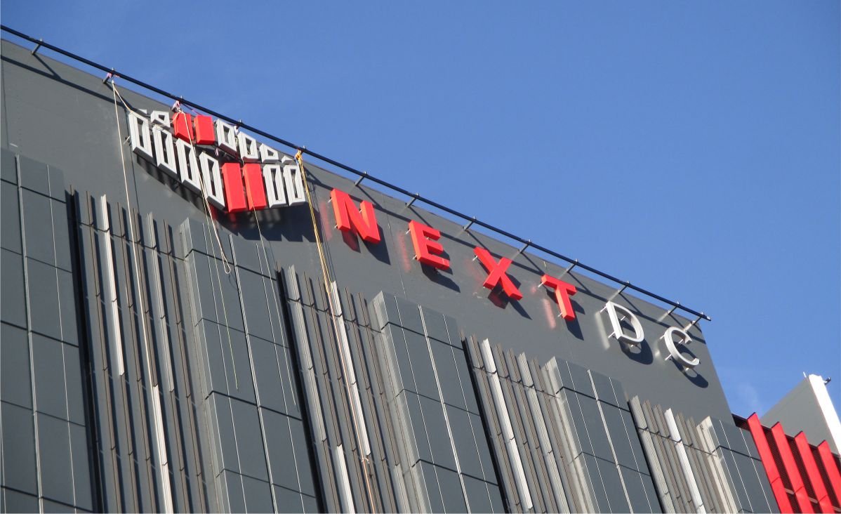 NEXTDC BUILDING SIGNAGE - Signs & Lines