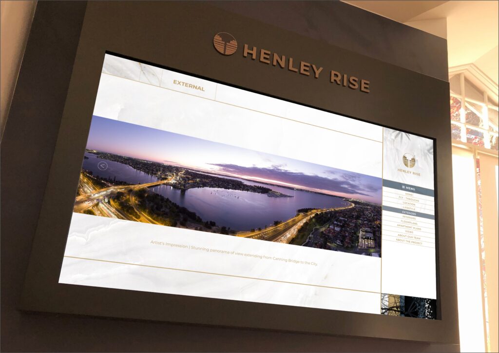 4K WALL DIGITAL TOUCHSCREEN - Signs & Lines