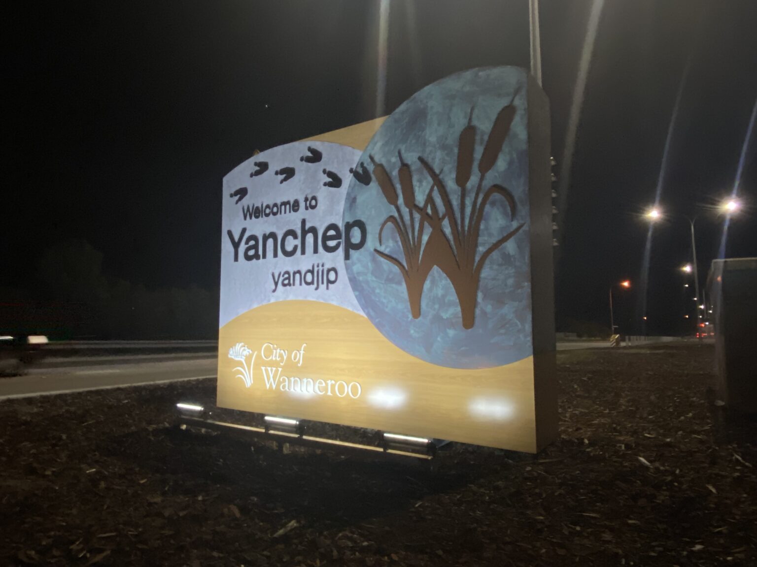 NEW ENTRY SIGN MAKES A STATEMENT - Signs & Lines