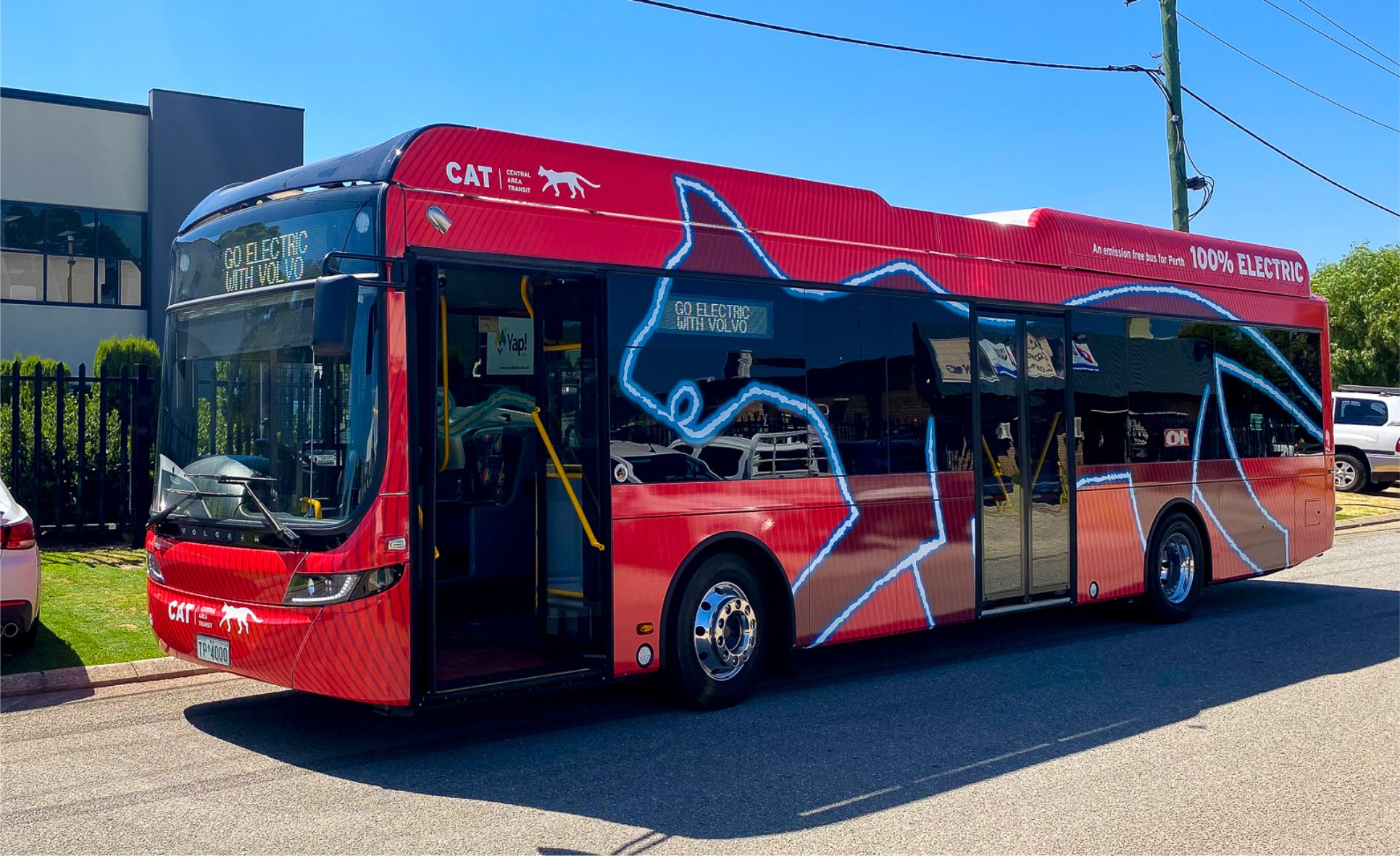 PTA e-CAT ELECTRIC BUS - Signs & Lines