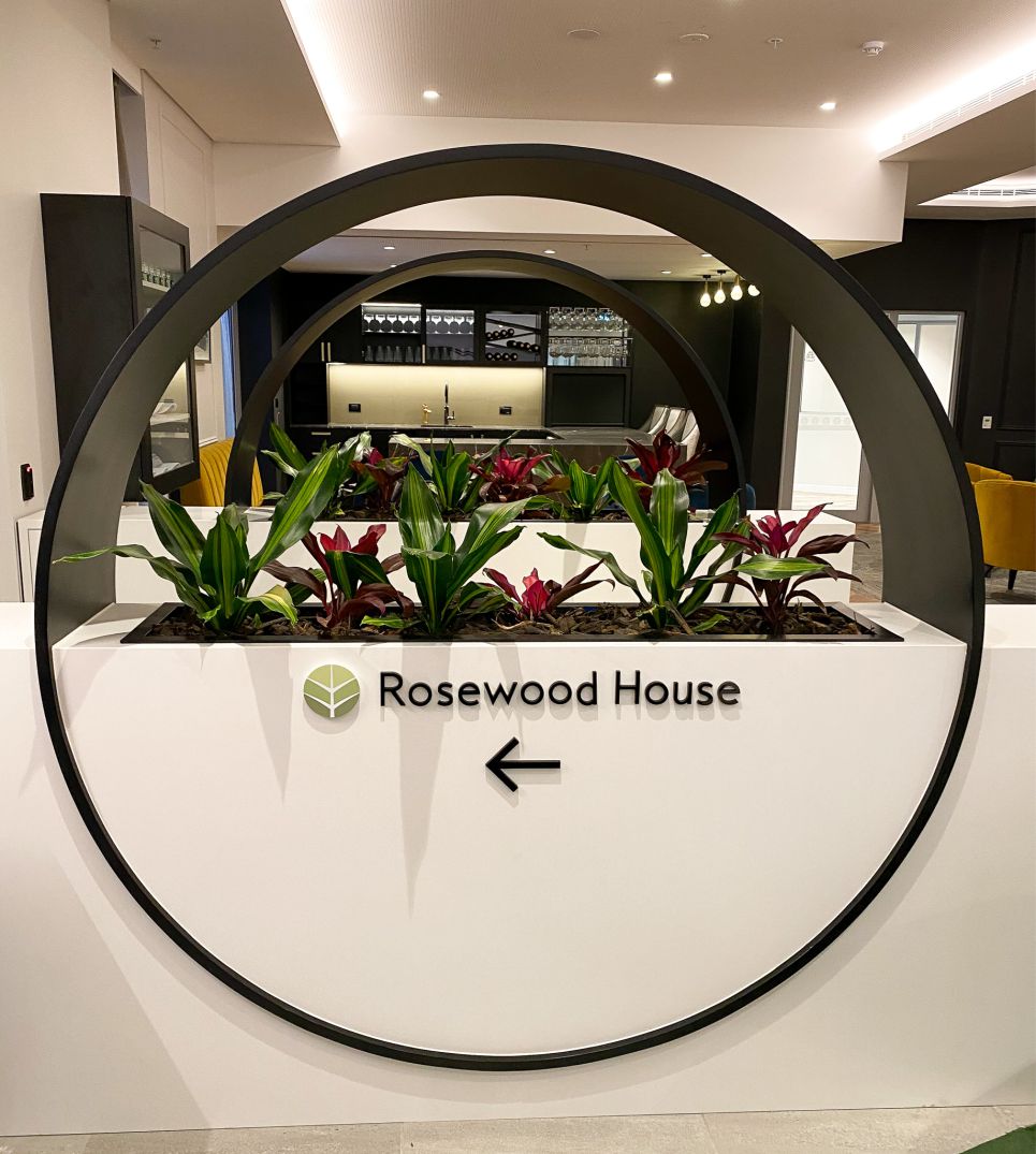 ROSEWOOD RESIDENTIAL - BUILDING SIGNAGE - Signs & Lines
