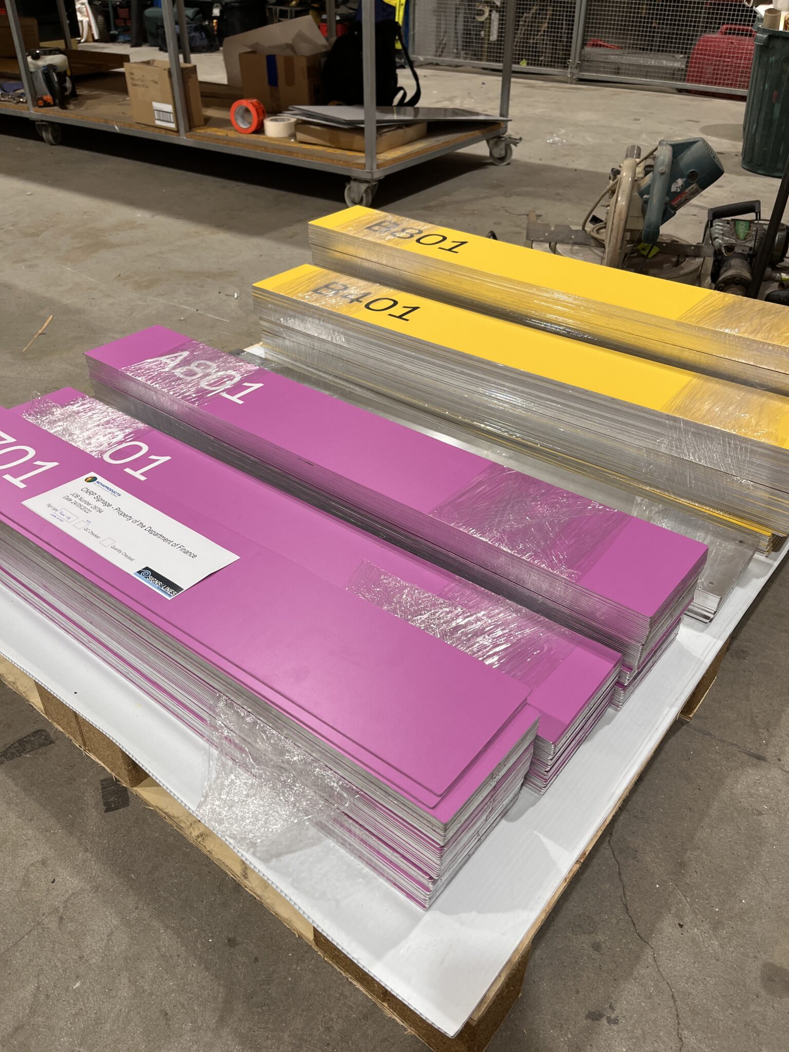 QUARANTINE SIGNAGE; NATIONAL CENTRE FOR RESILIENCE - Signs & Lines