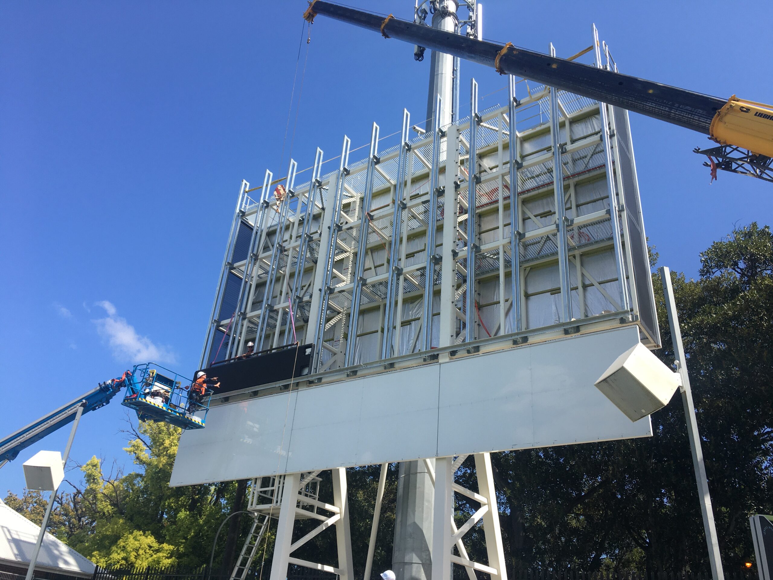 STADIUM SIGNAGE - HBF PARK PERTH - Signs & Lines