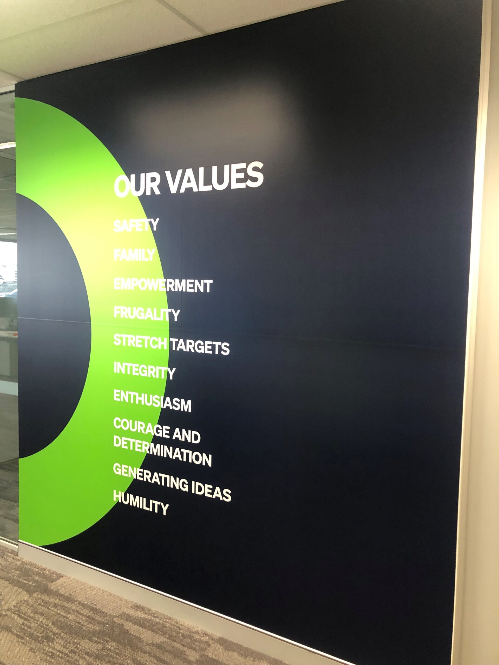 OFFICE FITOUT SIGNAGE - Signs & Lines