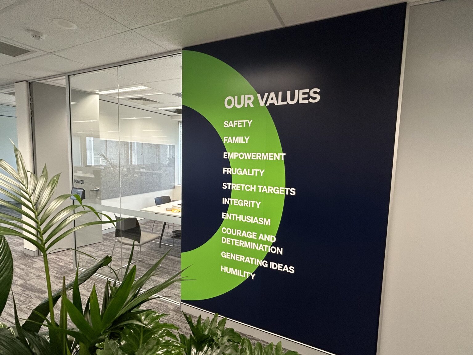 OFFICE FITOUT SIGNAGE - Signs & Lines