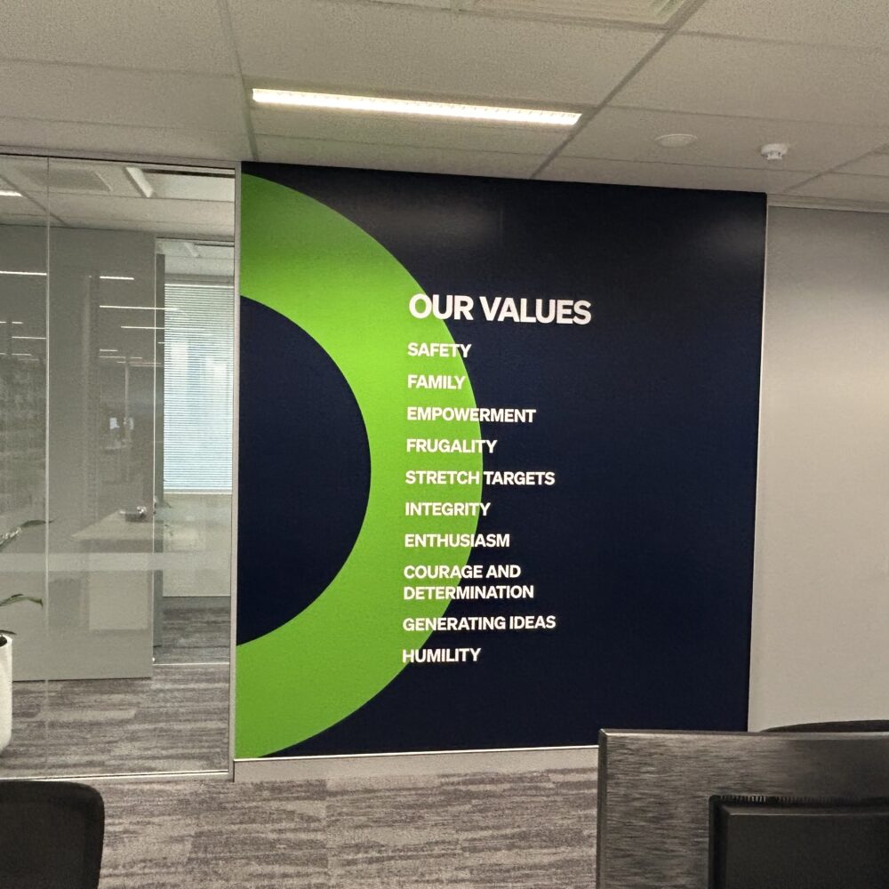 OFFICE FITOUT SIGNAGE - Signs & Lines