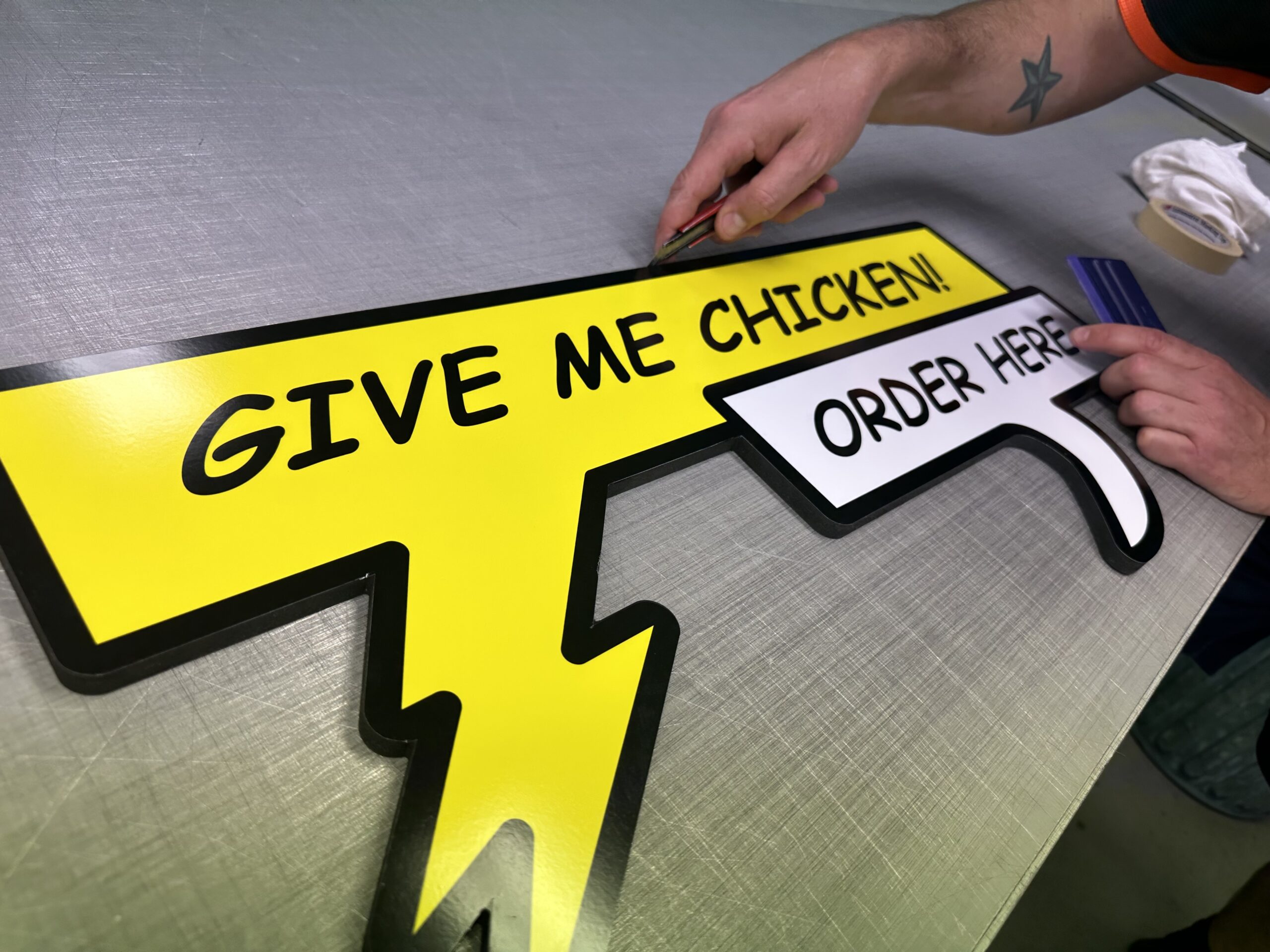 QSR SIGNAGE WORKS A TREAT - Signs & Lines