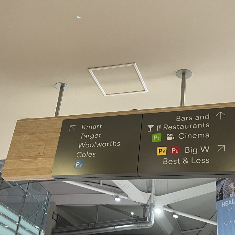 RETAIL WAYFINDING SIGNAGE - Signs & Lines