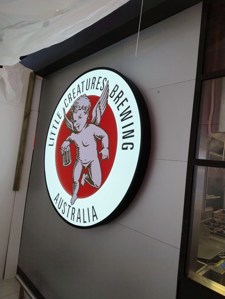 ILLUMINATED RETAIL SIGNAGE - CHERUBS! - Signs & Lines