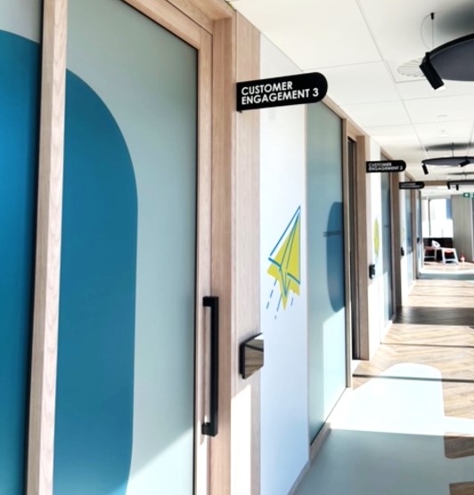 OFFICE FITOUT SIGNAGE FOR ABILITY WA - Signs & Lines