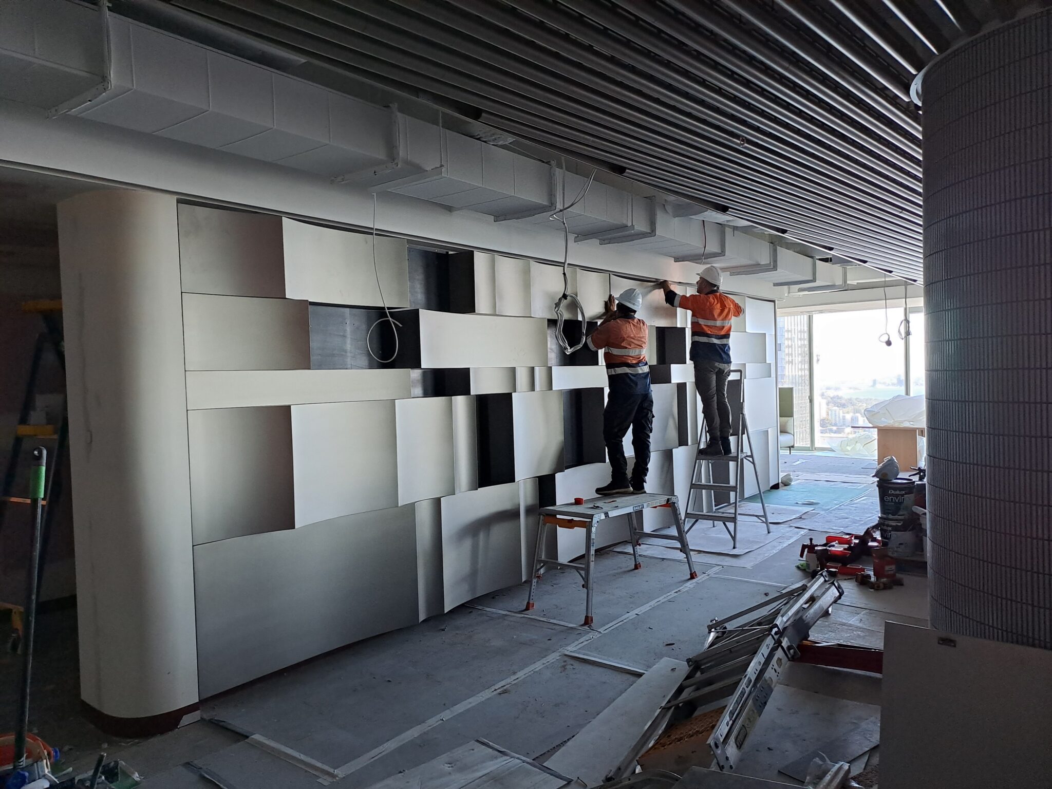 STORY WALL SIGNAGE SHINES AT BHP HQ - Signs & Lines