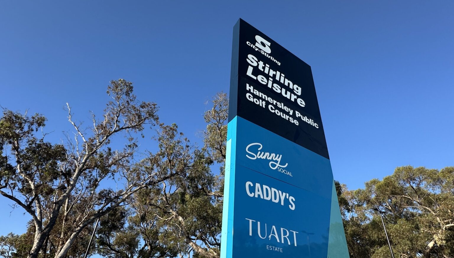 CITY OF STIRLING PYLON SIGN - Signs & Lines