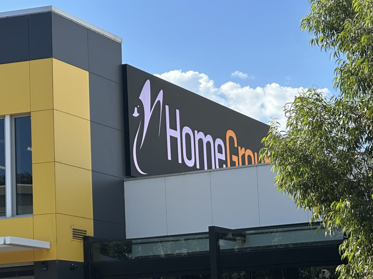 DIGITAL WALL SIGNAGE - HOME GROUP - Signs & Lines